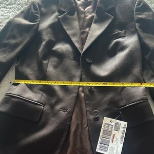 Sisley | Jackets & Coats | Sisley Chocolate Brown Womens Blazer Taglia ...